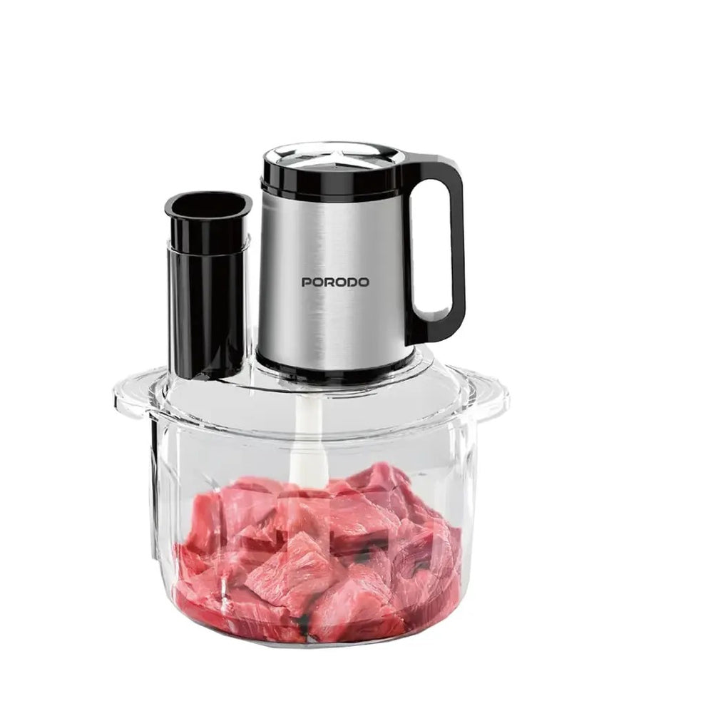 Porodo Lifestyle Meat Chopper Food Processor 5L 600W - Black